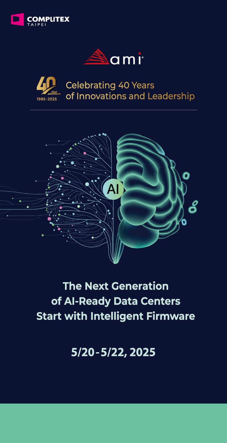 Join AMI during COMPUTEX Taipei 2025!