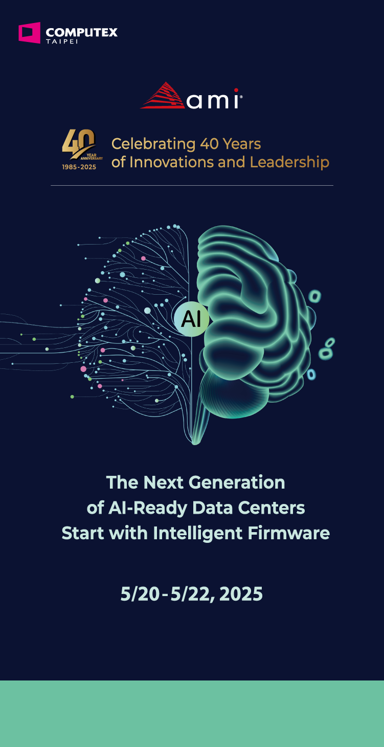 Join AMI during COMPUTEX Taipei 2025!